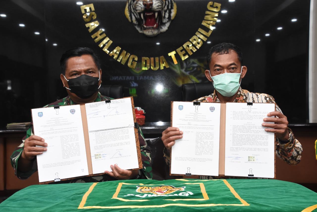 Pangdam III/Siliwangi Tanda Tangani MOU Kerjasama Dengan Pemda Subang ...