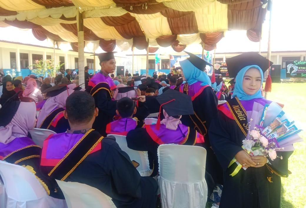 SMPN 6 Kuala Wisuda dan Gelar pelepasan 77 Siswa Tahun 2023 – JURNAL86.COM